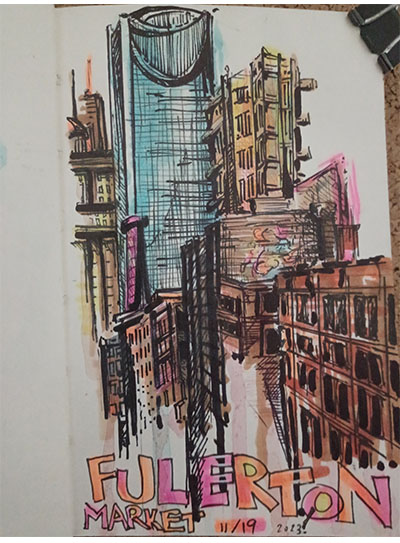 Workshop 1 – Speed Sketching – Urban Sketchers Chicago